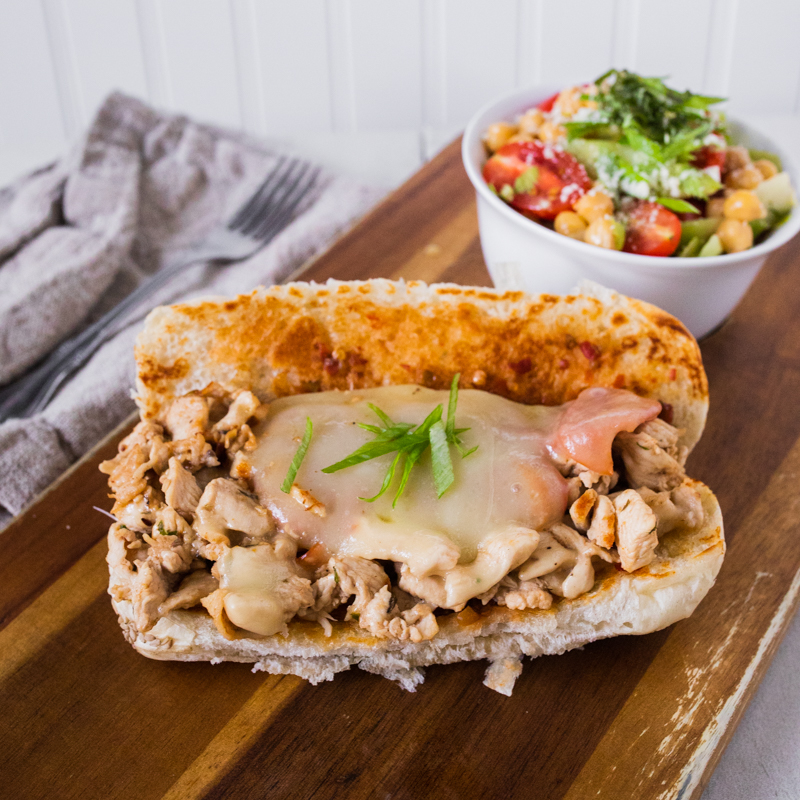 Tangy Chicken “Steak” Sandwich with Marinated Celery Salad with ...