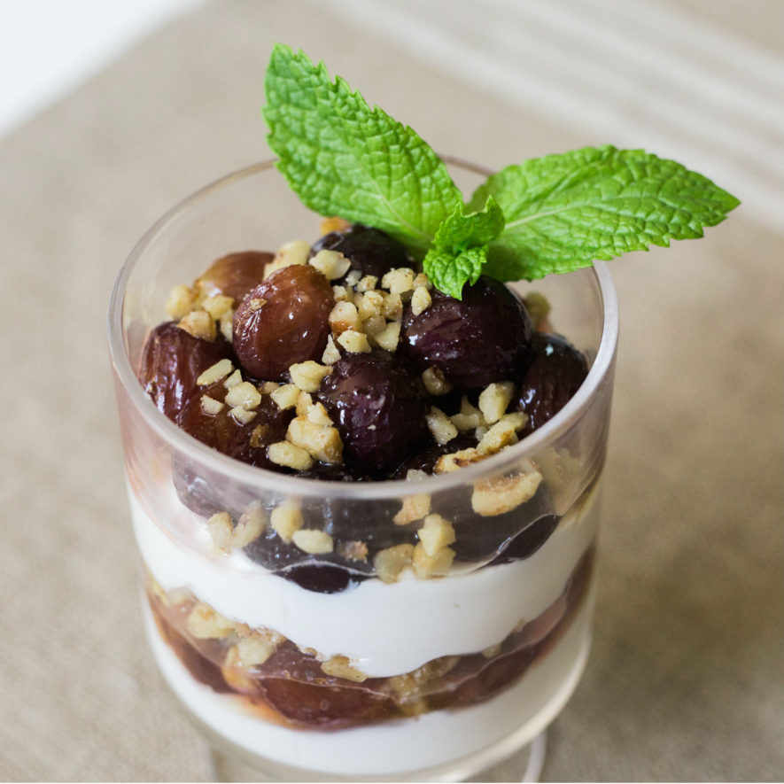 Slow-Roasted Grape and Yogurt ParfaitDelivery November 10-14 - Now Plating