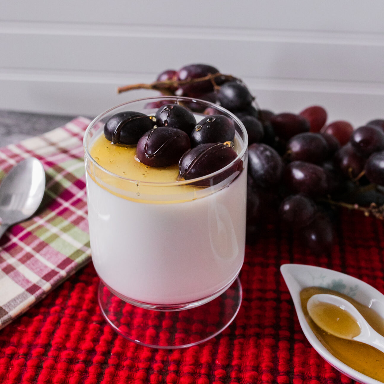 Yogurt Panna Cotta with HoneyDelivery May 5-9 - Now Plating